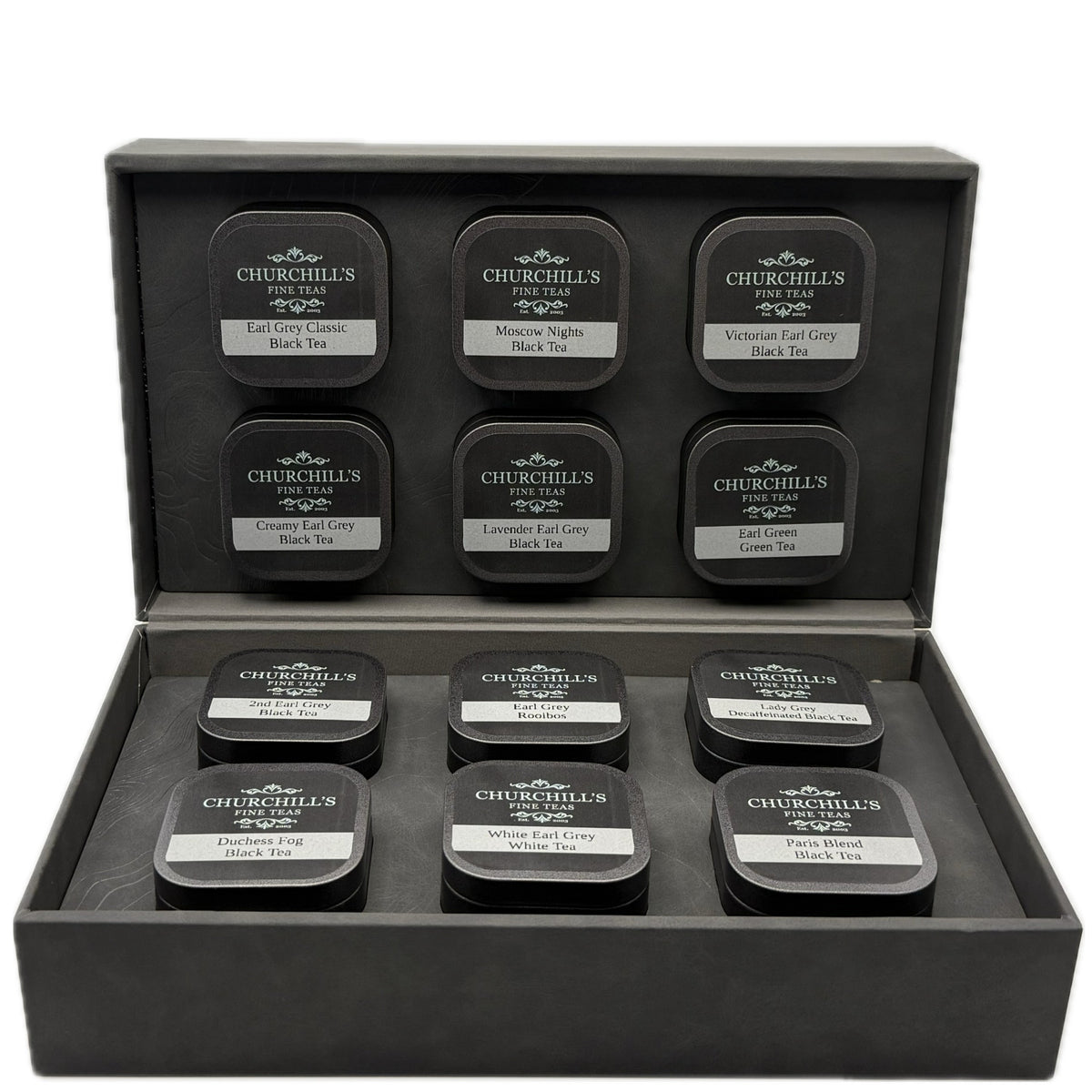 Timeless Collection World of Earl Grey 12-Tin Set – Churchill's Fine Teas
