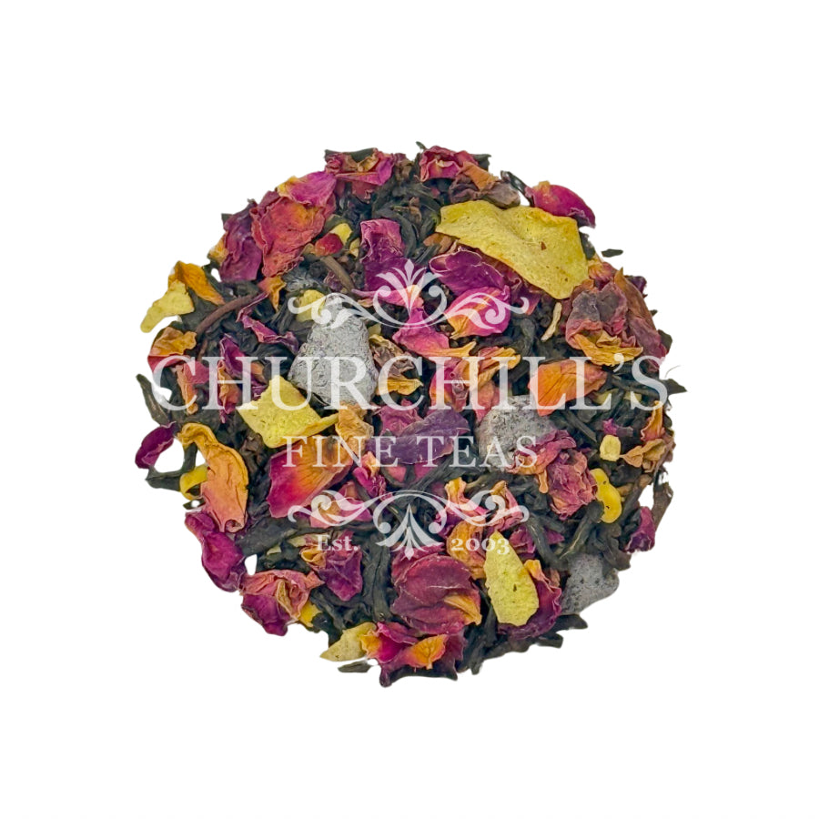 Loose Leaf Chocolate & Roses Black Tea - Churchill's Fine Teas